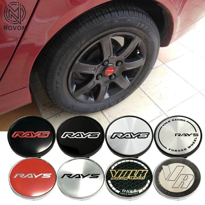 Style 1PCS 54MM RAYS Wheel Center Caps Fit 49MM Inner VOLK Racing ...