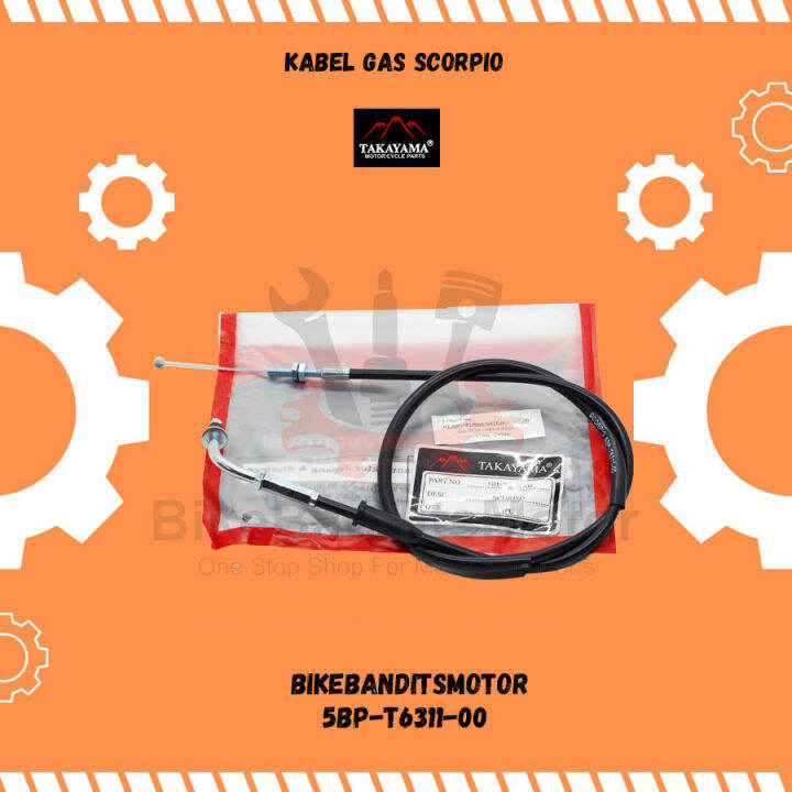 Kabel Gas Scorpio Z Takayama | Lazada Indonesia