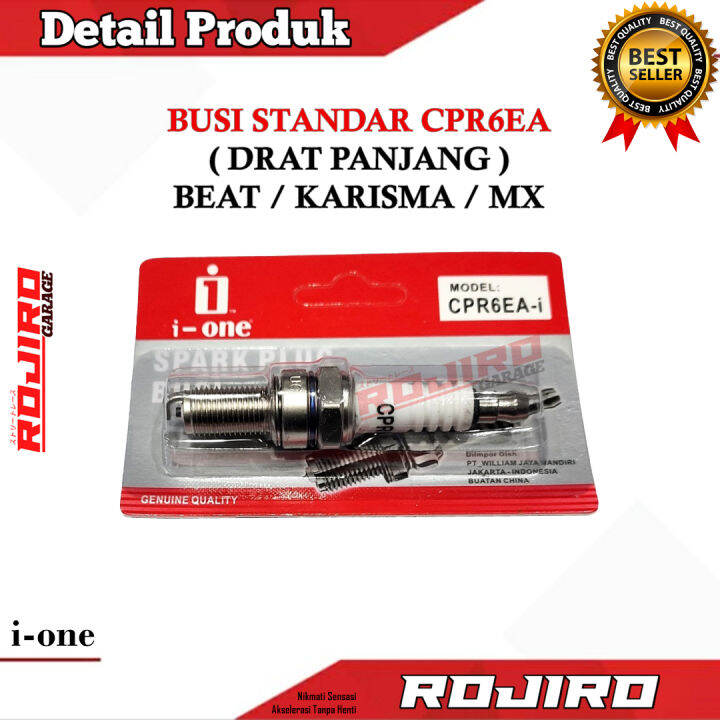 BUSI i-one CPR6EA (Drat Panjang) KARISMA BEAT VARIO VIXION MX SONIC ...