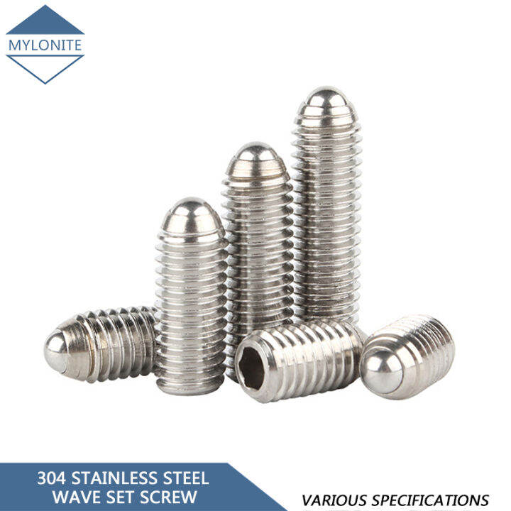 M3 M4 M5 M6 M8 M10 Stainless Steel 304 Bolt Set Screw Headless Hex ...