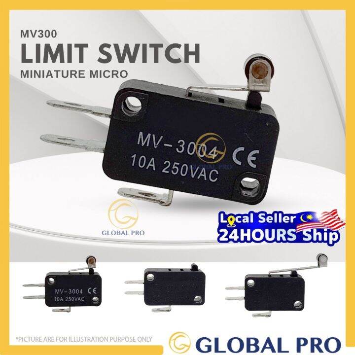 MV300 Limit Switch Miniature Micro Short Straight Lever Type Micro ...