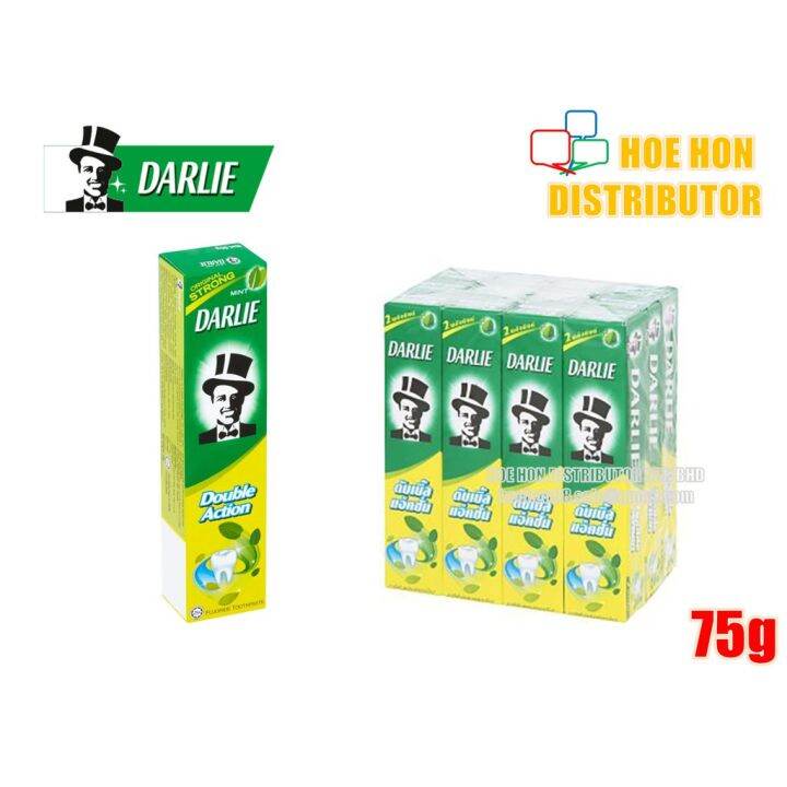 Darlie Ubat Gigi Double Action Toothpaste Original Strong Mint 75g♥ ...