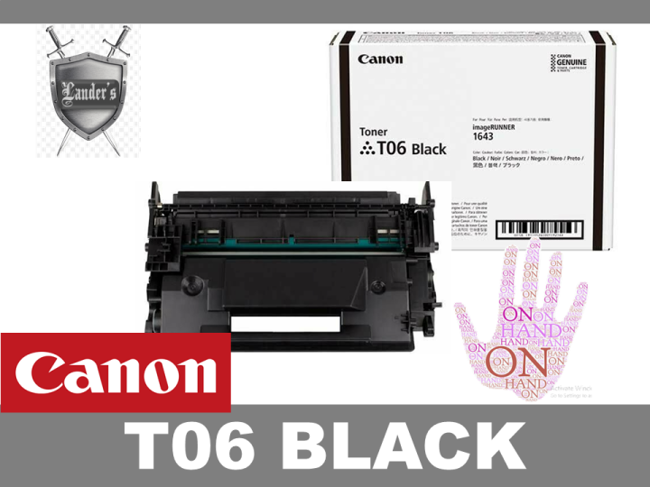 Canon T06 Black Original Toner Cartridge | Lazada PH