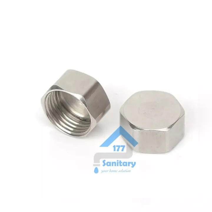 Tutup Dop 1inch Stainless K11B - Penutup Paralon pipa Fitting Pipa ...