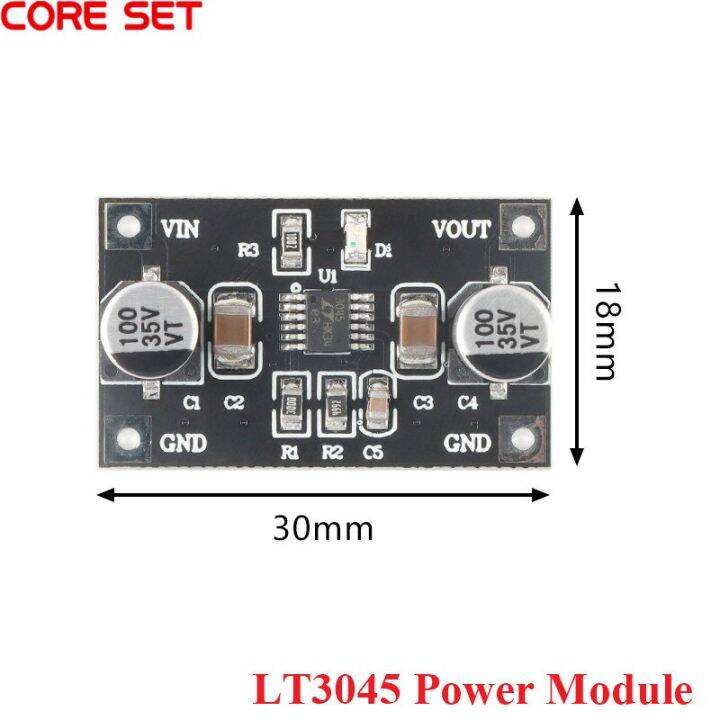LT3045 Regulator Buck Step Down Power Module Linear Converter 3.3V 5V ...