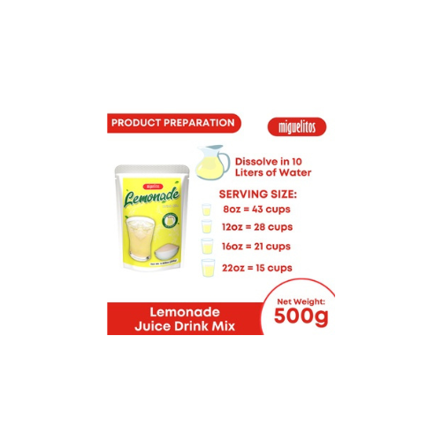 Lemonade Powder Juice Drink 500G | Lazada PH