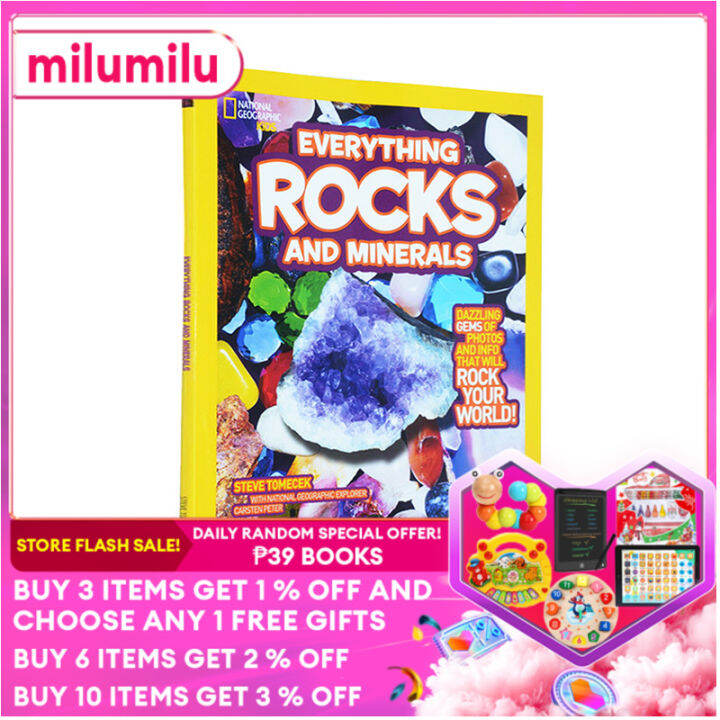milu National Geographic Kids Everything Rocks and Minerals Children's ...