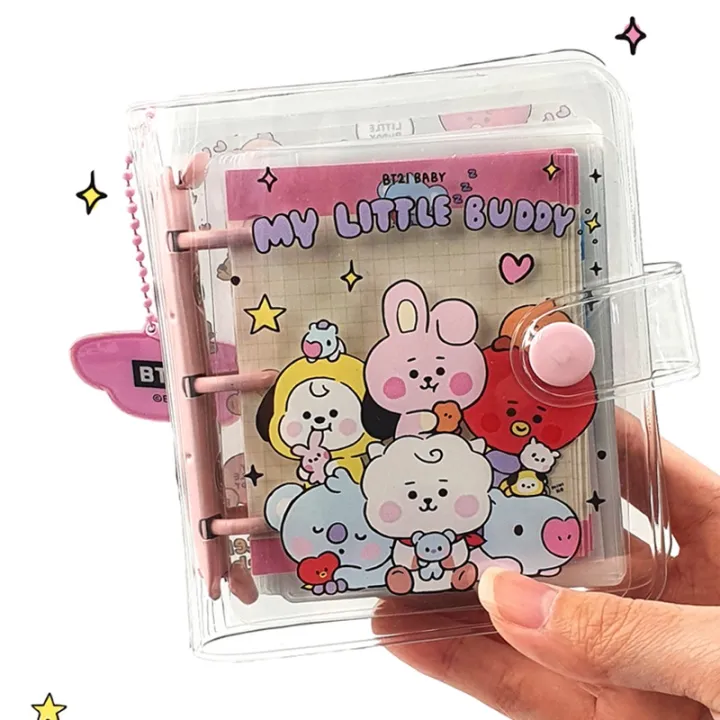 BTS BT21 My Little Buddy 3 Hole Pocket Diary | Lazada PH