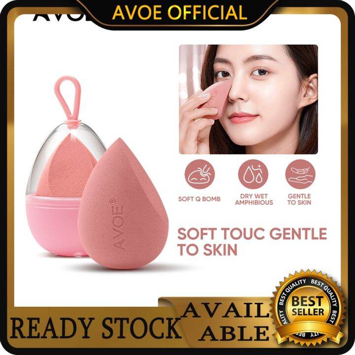 AVOE Makeup egg Sponge Soft Powder Puff Foundation Cosmetic Puff Both ...