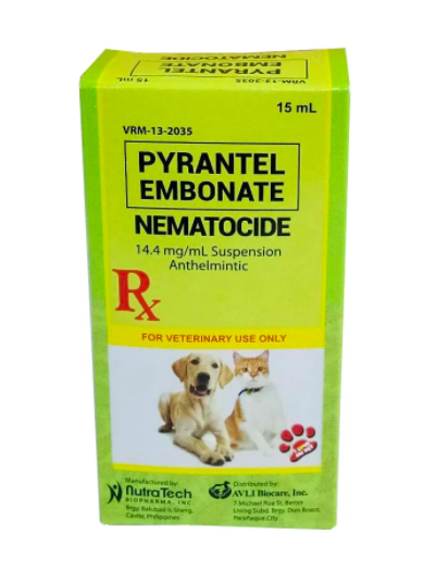 Pyrantel Embonate NEMATOCIDE (15ml and 60ml) | Lazada PH