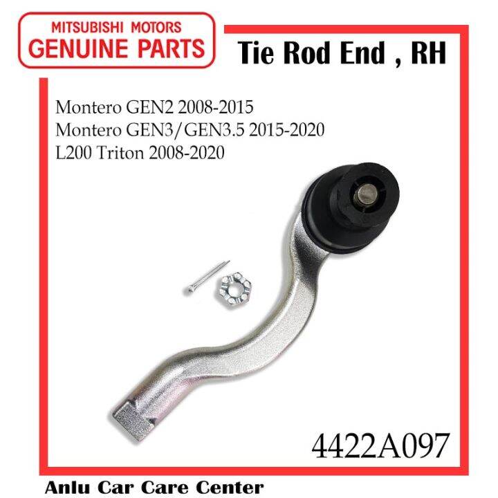 Original Mitsubishi Tie Rod End, RH For MONTERO GEN2 / GEN3 / GEN 3.5 ...