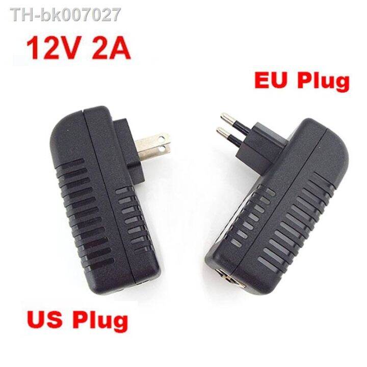 PoE Power Supply 12V 2A POE Injector Ethernet Adapter for CCTV Security ...