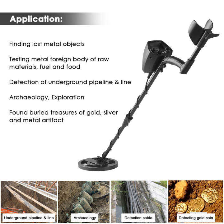 Underground Metal Detector Upgrad Gold Treasure Detectors Pi | Lazada PH