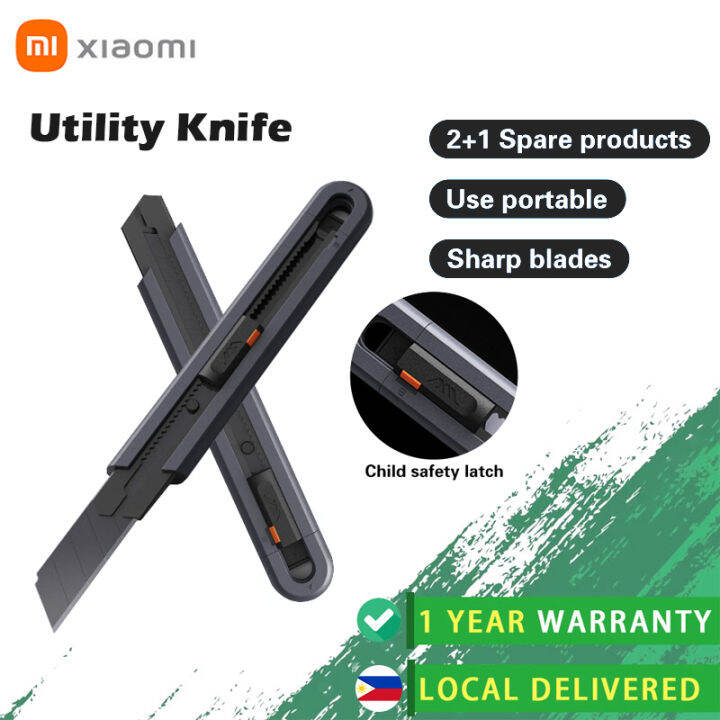 Xiaomi JIMI Utility Cutter Knives 17cm Blade Retractable Sharp Utility ...