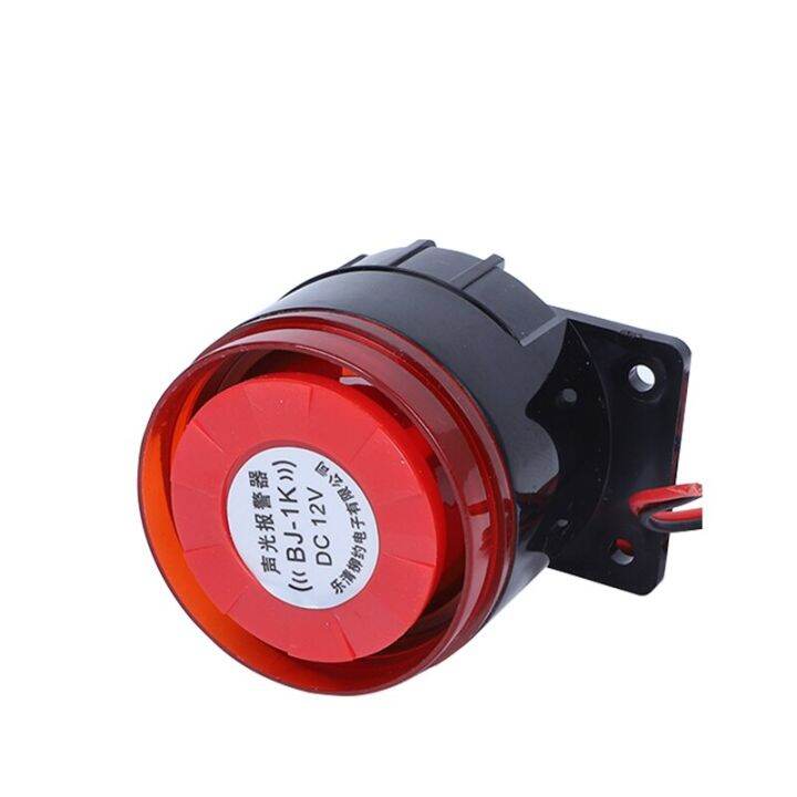Alarm Panel 30mm Anti-Vandal Flashing Buzzer - 24V Alarm With Red LED ...