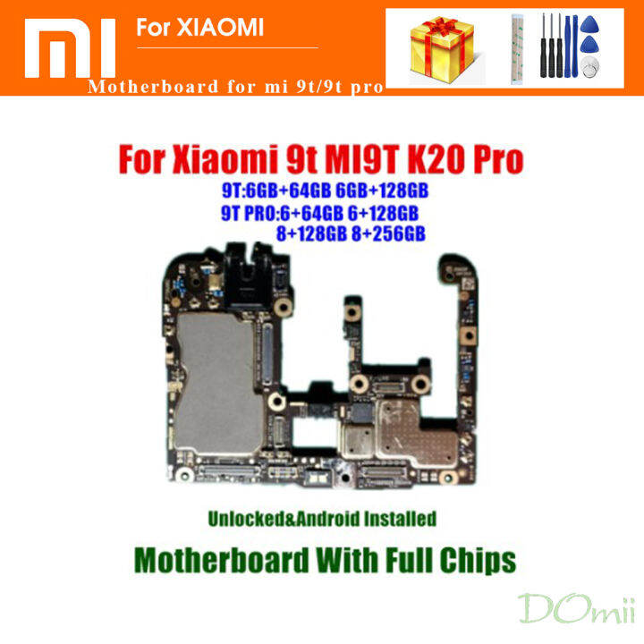 Full Working Unlocked Main Mobile Board Mainboard For Xiaomi 9t Mi 9t ...