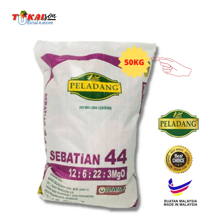 [ Pre Order ] 50 KG / Baja Sebatian ( NPK 12:6:22 ) Baja Buah - Baja ...