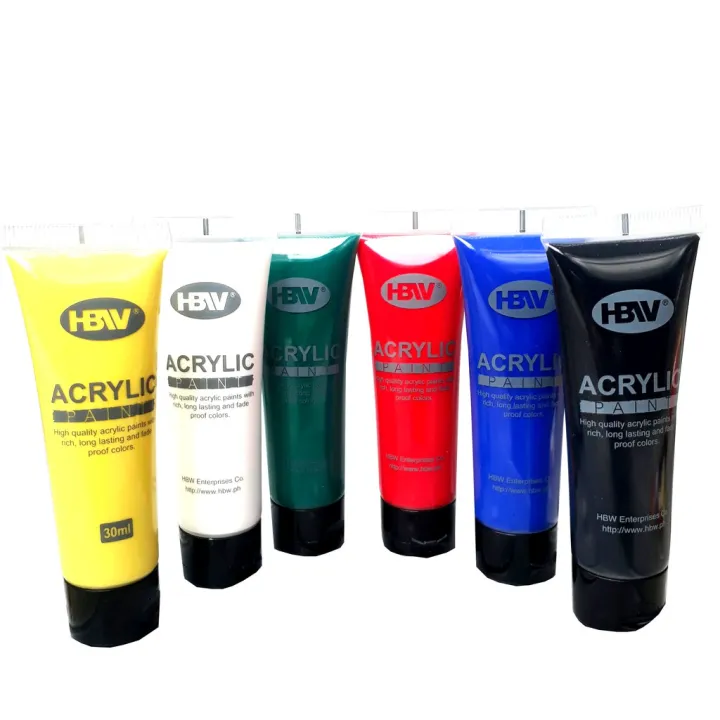 HBW Mini Acrylic Paint (30ml) | Lazada PH