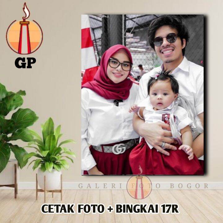 CETAK FOTO -BINGKAI 17R 30X40 ANTI PUDAR | Lazada Indonesia