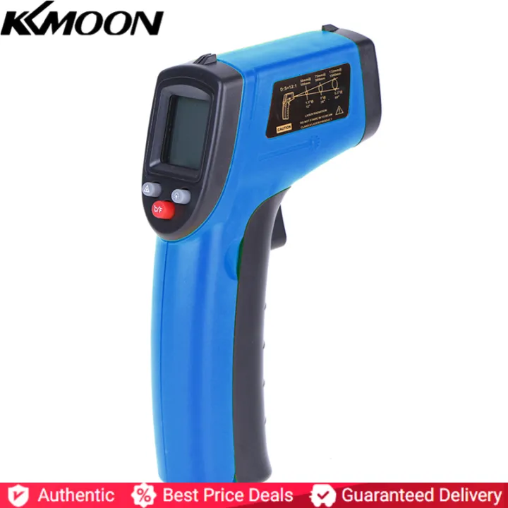 Digital Infrared Therm-ometer Industrial Temperature Non-Contact with ...