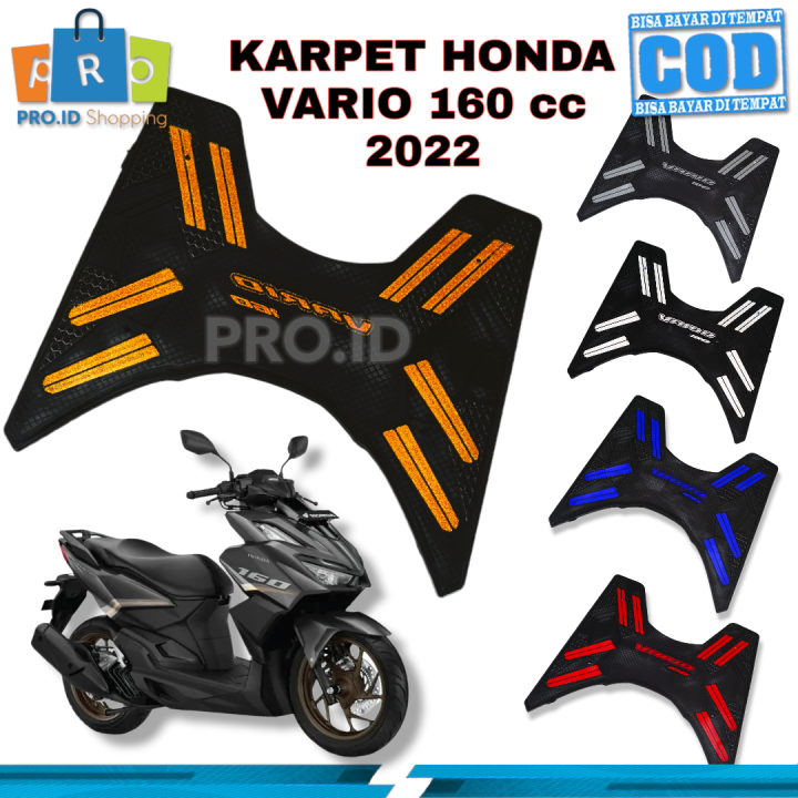 Karpet Motor Vario 160cc - Karpet Honda Vario All New Vario 160 ABS CBS Th 2022 5 pilihan Warna ...