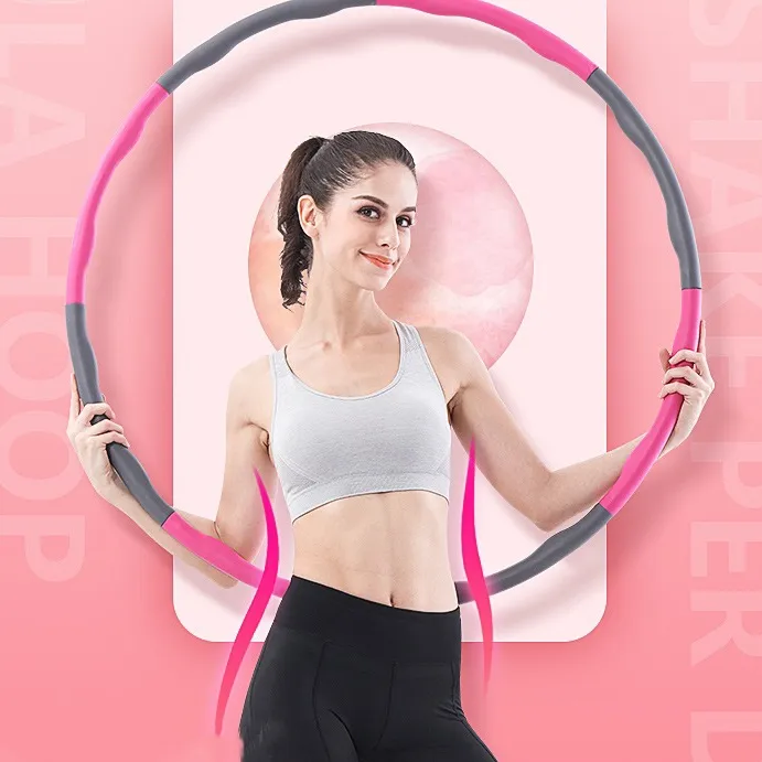 Daily Yoga ฮูล่าฮูป (Hula Hoop) แบบลูกคลื่น ลดหน้าท้อง โฟมแบบถอดประกอบได้ | Lazada.co.th