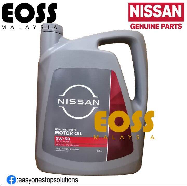 Original Genuine KLANS305304M Nissan Engine Oil NISSAN SEMI SYNTHETIC ...
