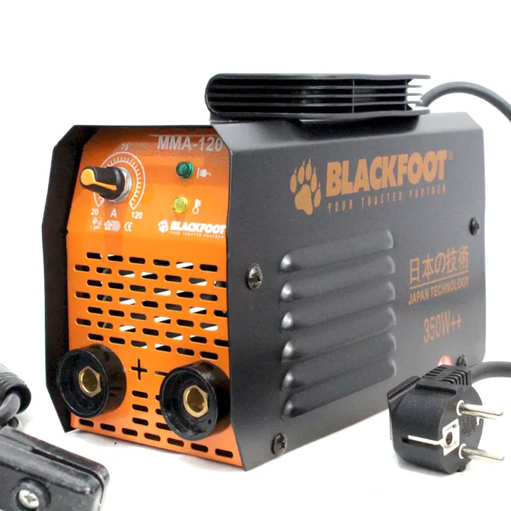 BLACKFOOT Mesin Las Inverter / Trafo Las IGBT 350W MMA 120A | Lazada Indonesia