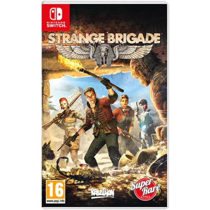 (พร้อมส่ง)Nintendo Switch : Strange Brigade [Steelbook] #Super Rare ...