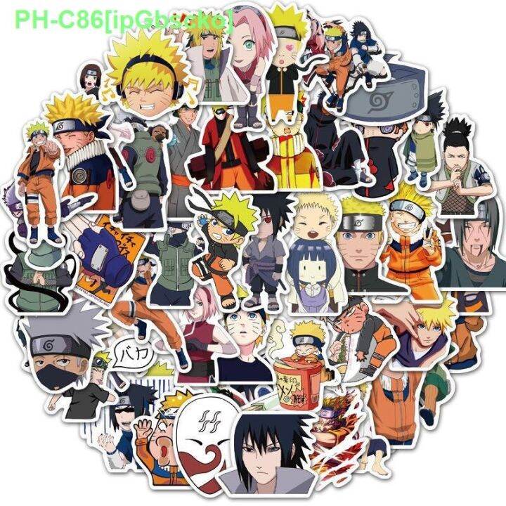 Xs069-50pcs Naruto Graffiti Waterproof Sticker | Lazada PH