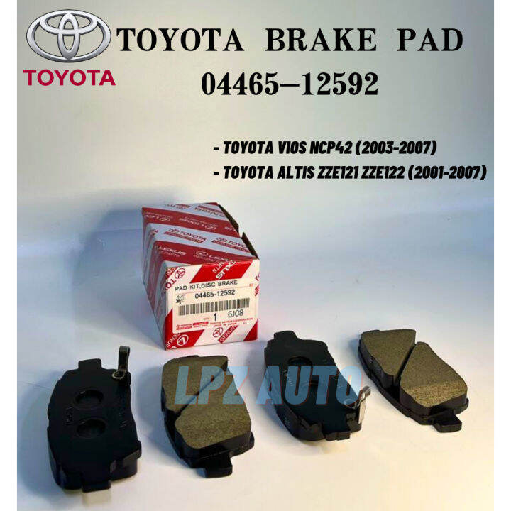 TOYOTA VIOS NCP42 (2003-2007) / ALTIS ZZE121 ZZE122 (2001-2007) FRONT ...