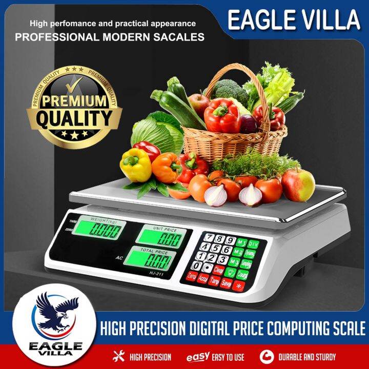 Eagle Villa Electronic Price Calculation Scale 40kg English Version