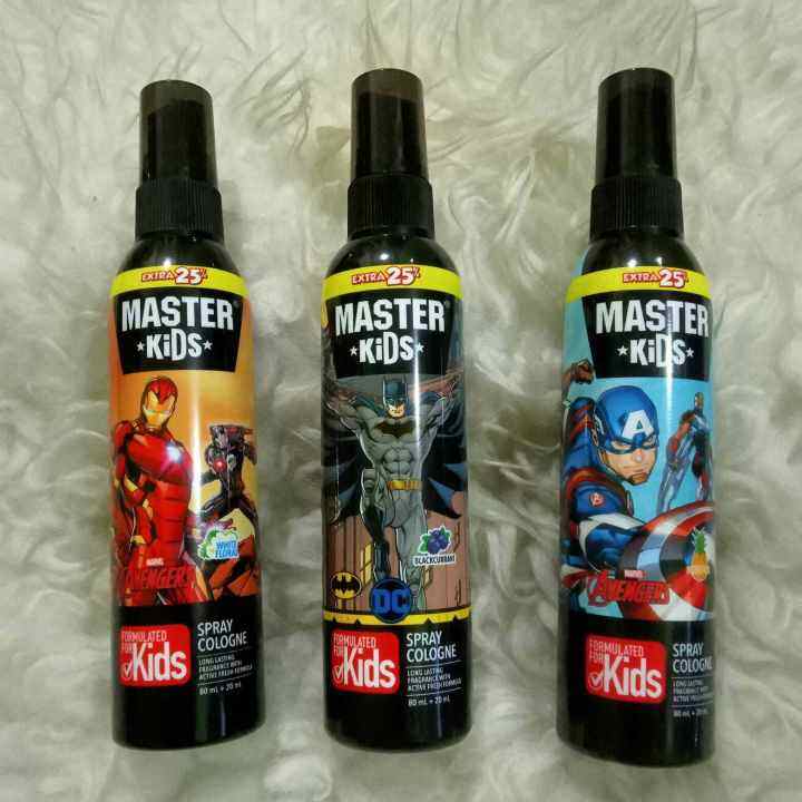 MASTER KIDS SPRAY COLOGNE 100ML | Lazada Indonesia