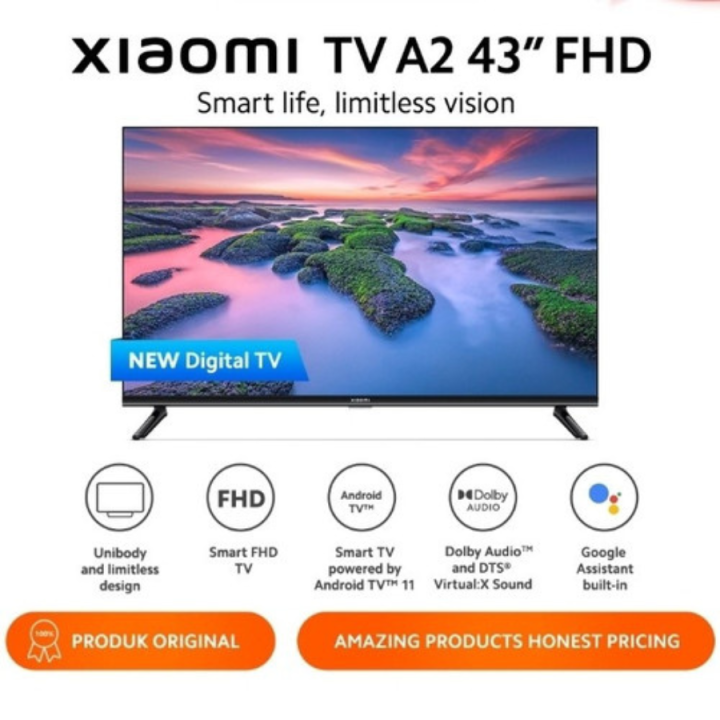 Xiaomi TV A2 43" FHD Digital | Lazada Indonesia