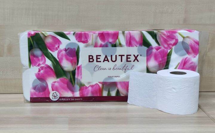 3 ply Tissue Paper Roll / High Quality / 100% pure pulp ( 10 rolls x ...