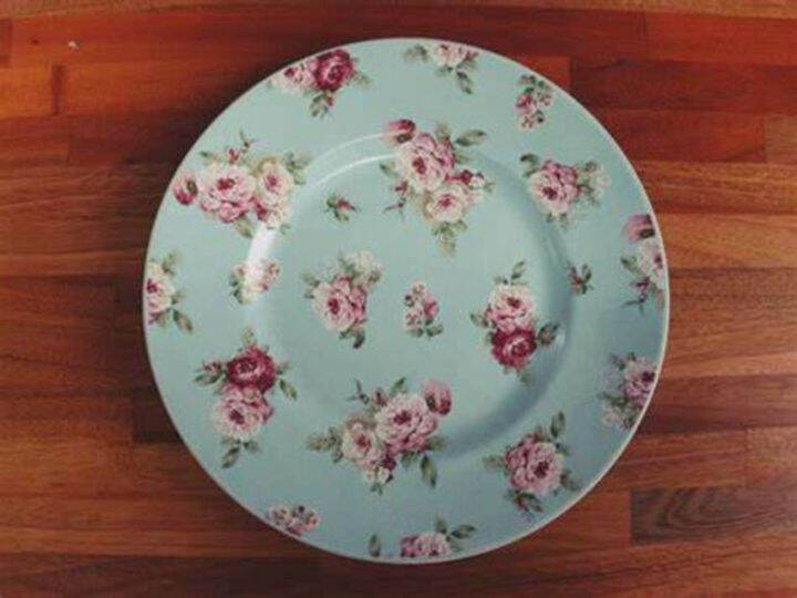Piring Cantik motif bunga | Lazada Indonesia