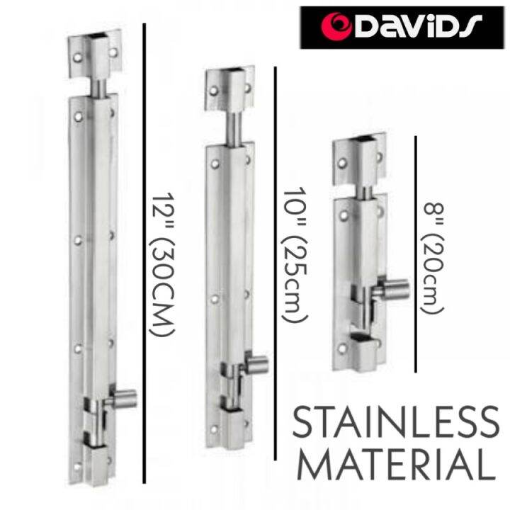 Grendel Pintu Jendela Gerendel Panjang Stainless Grandel 12 10 8 Inch ...