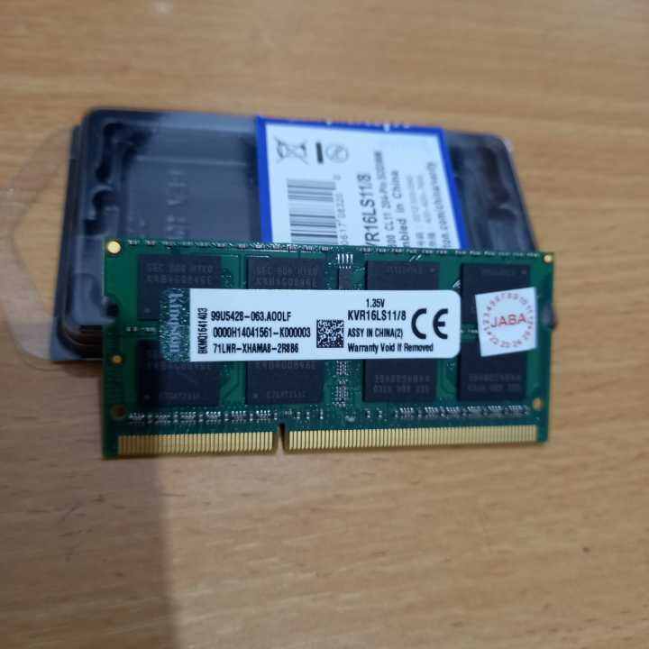 sodim ddr3 8gb PC3L-12800 kingston ram laptop | Lazada Indonesia
