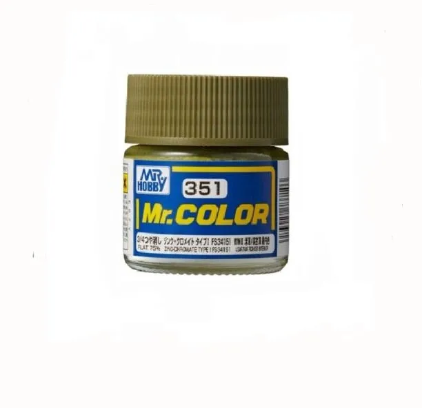 Mr.Hobby Mr.Color C351 Zinc-Chromate Type I FS34151 Flat 4973028737103 ...
