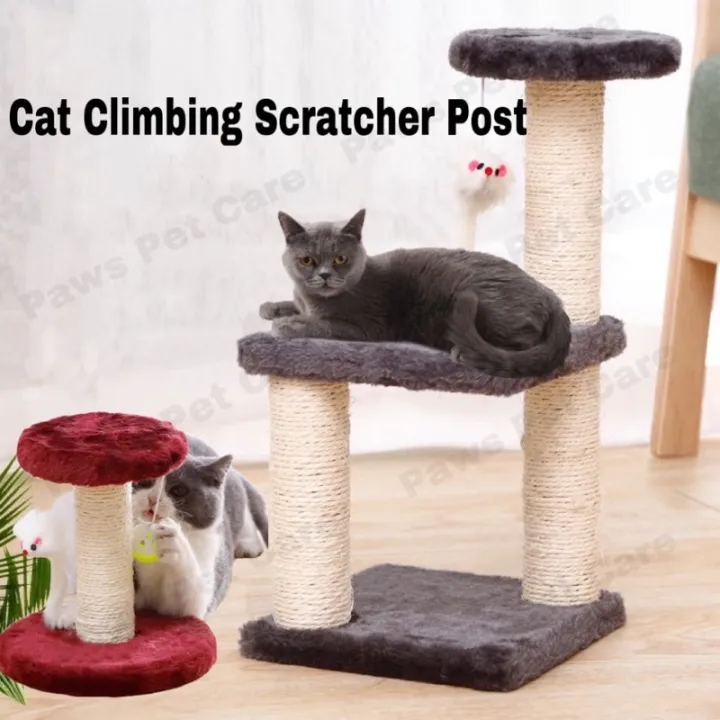 Cat Climbing Scratchers Toy Double and Triple Layers | Lazada PH