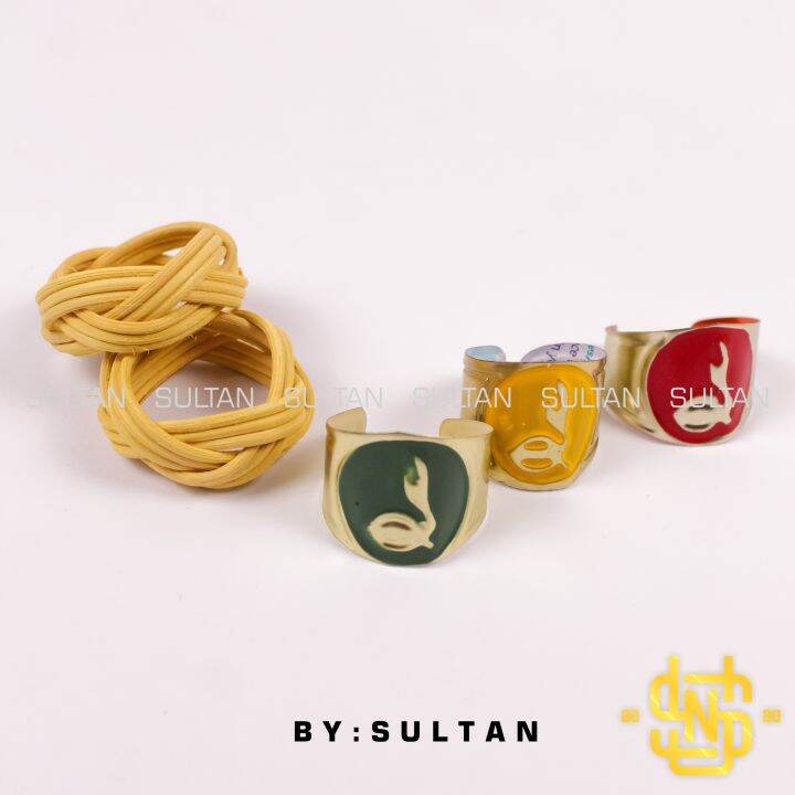 RING PRAMUKA ROTAN Logam SD/SMP/SMA Siaga Penggalang Penegak Ring ...