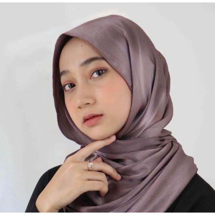Pashmina Satin Silk Premium Terbaru / Malaysian Silk Luxury Textured ... Pashmina Satin Silk Premium Terbaru / Malaysian Silk Luxury Textured ...