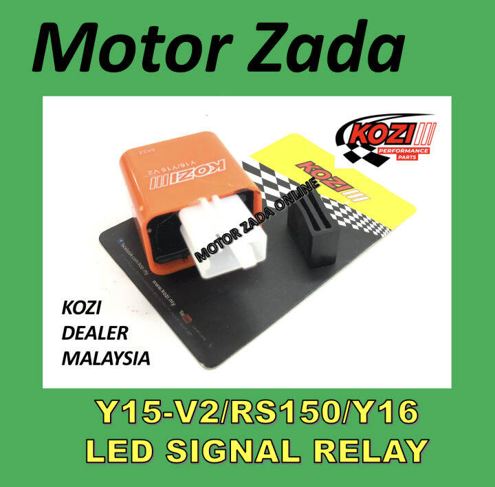 LED FLASHER RELAY KOZI LC150 V2 SIGNAL RELAY LED KOZI Y16 SIGNAL ...