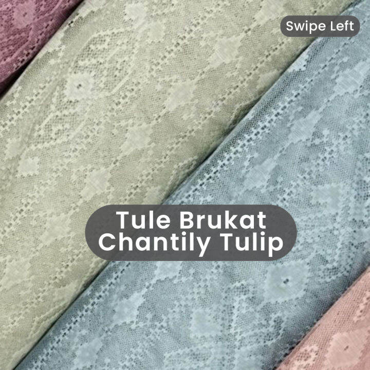 Kain Brokat Tile Salur Motif Etnic Wayang Kain Kebaya Brokat | Lazada ...