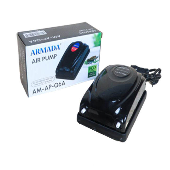 MESIN AERATOR 2 LUBANG MESIN GELEMBUNG UDARA AQUARIUM 2 CABANG | Lazada ...