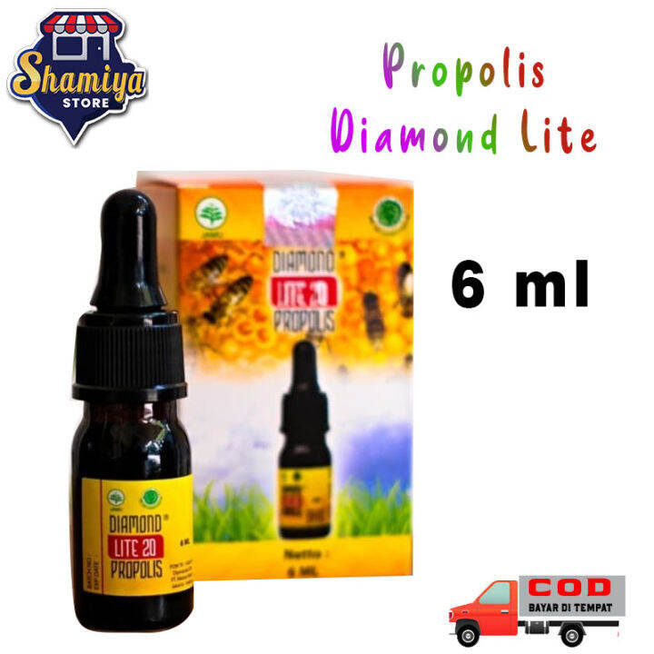 Propolis Diamond Lite 20 KEMASAN TERBARU isi 6ml | Lazada Indonesia
