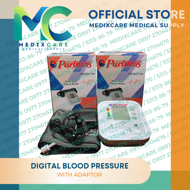 DIGITAL BLOOD PRESSURE WITH ADAPTER | Lazada PH