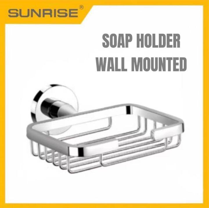 Sunrise SUS 304 Stainless Steel Soap Holder Wall Mounted | Lazada PH