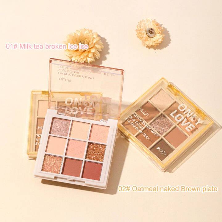 Nine Color Eyeshadow Palette Low Saturation Clear Feeling Matte ...
