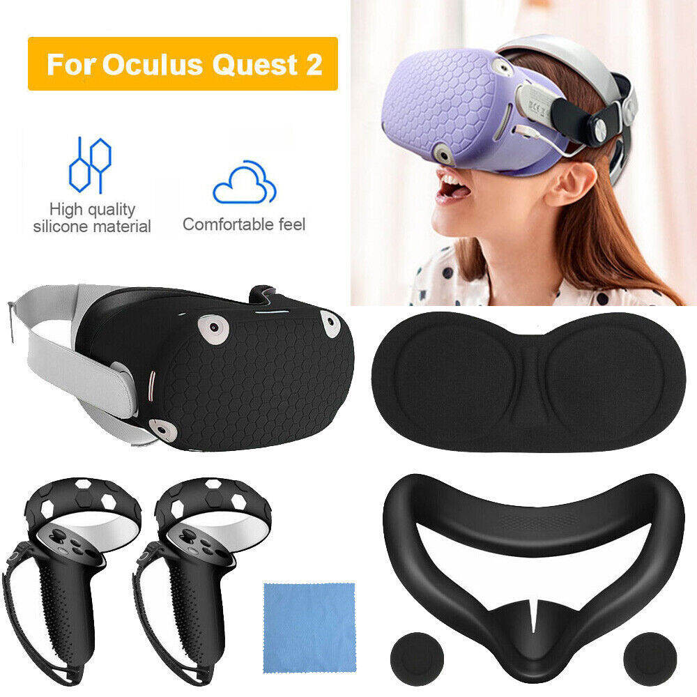 2 7 Quest For Case Oculus Lens Accessories Face Silicone Vr | Lazada.co.th
